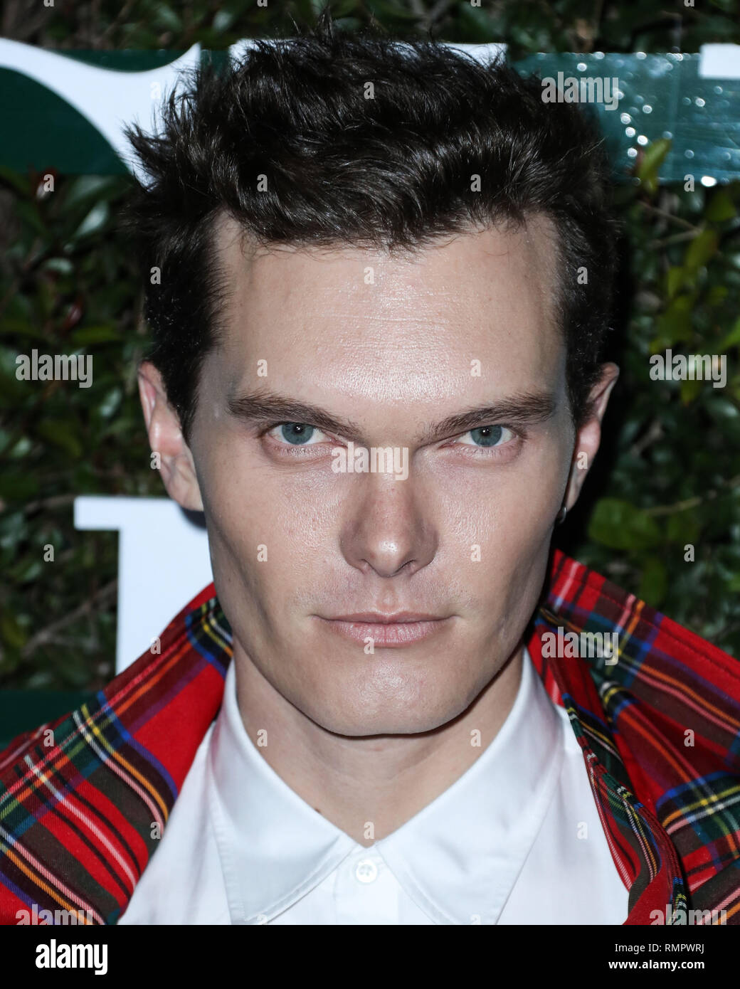 LOS ANGELES, CA, USA - FEBRUARY 15: Actor Luke Baines arrives at Teen ...