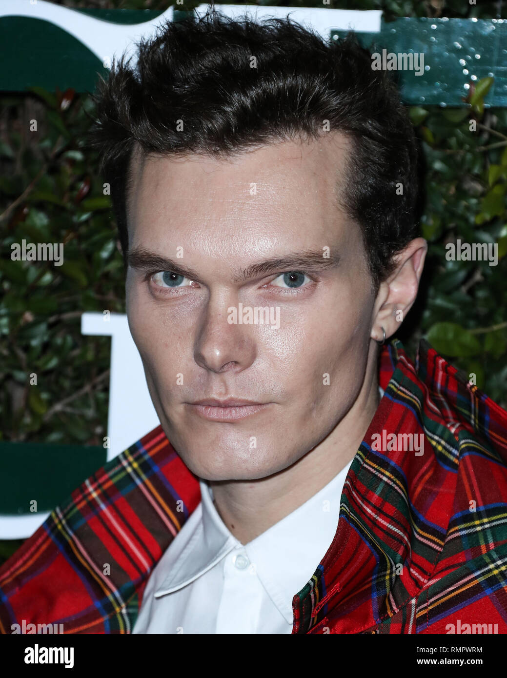 LOS ANGELES, CA, USA - FEBRUARY 15: Actor Luke Baines arrives at Teen ...