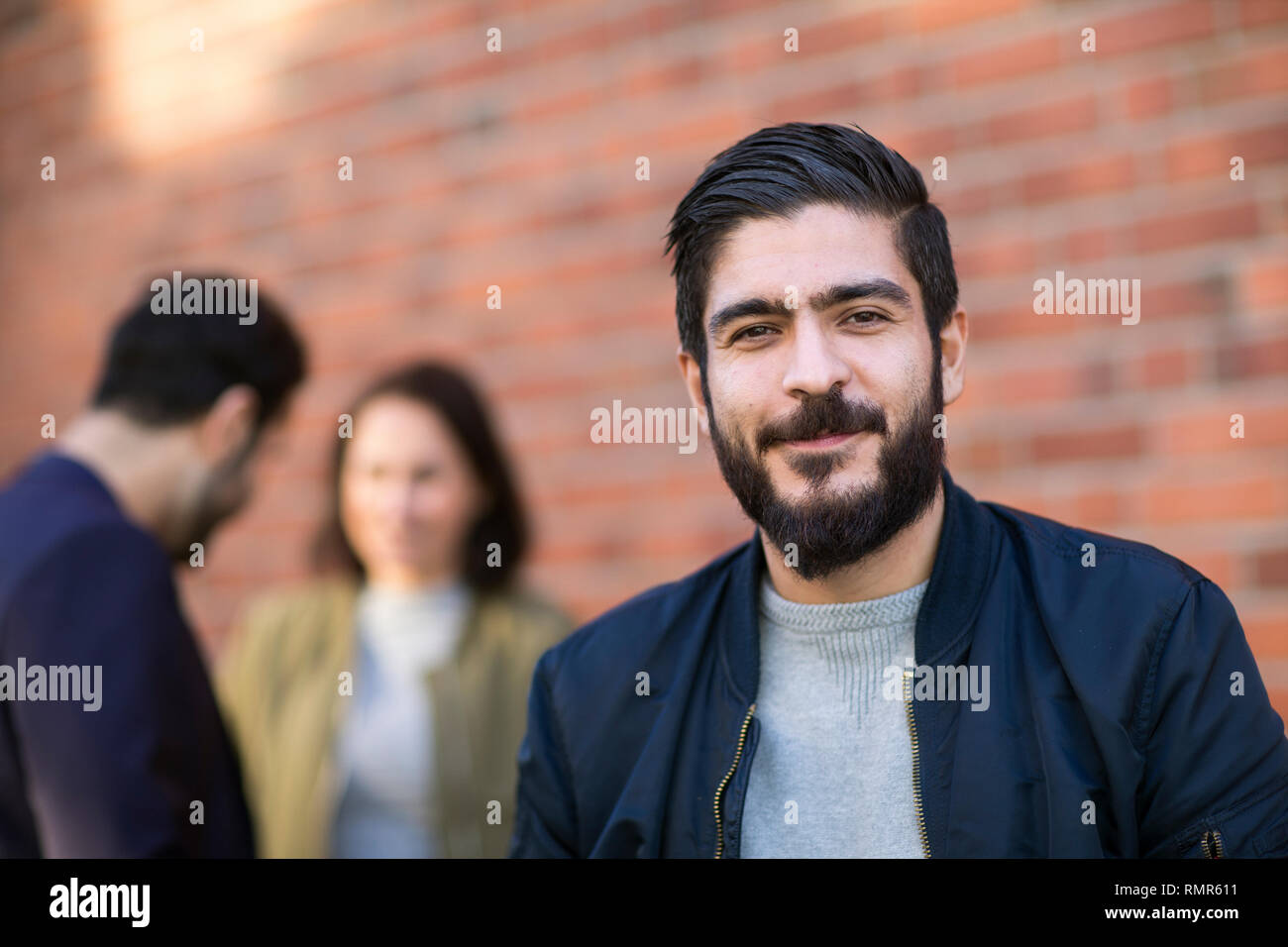 Man smiling real people hi-res stock photography and images - Alamy