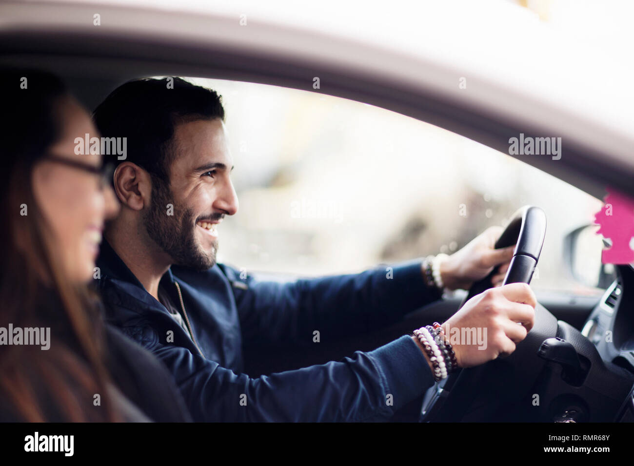 Two men drive in car hi-res stock photography and images - Alamy