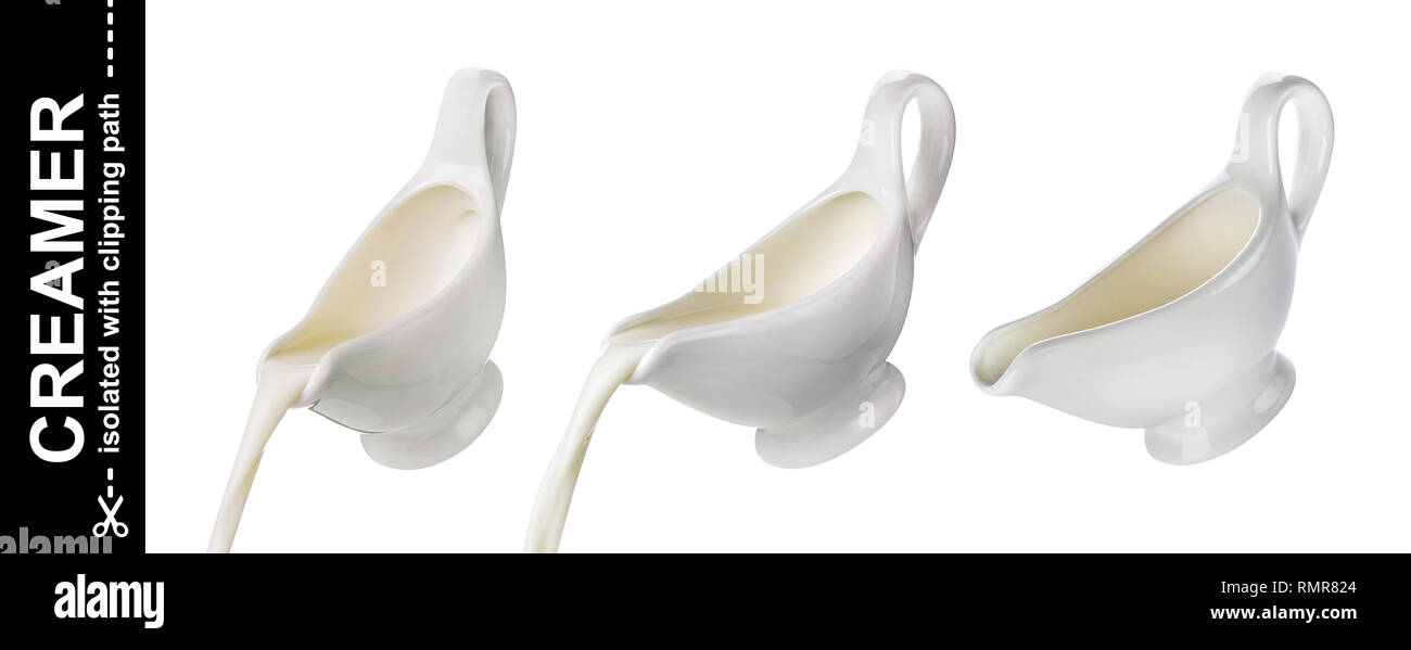 Cream pouring close up hi-res stock photography and images - Alamy