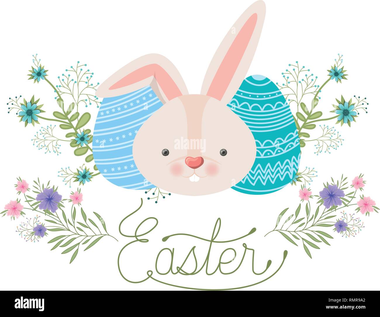 Headband of flowers Stock Vector Images - Alamy