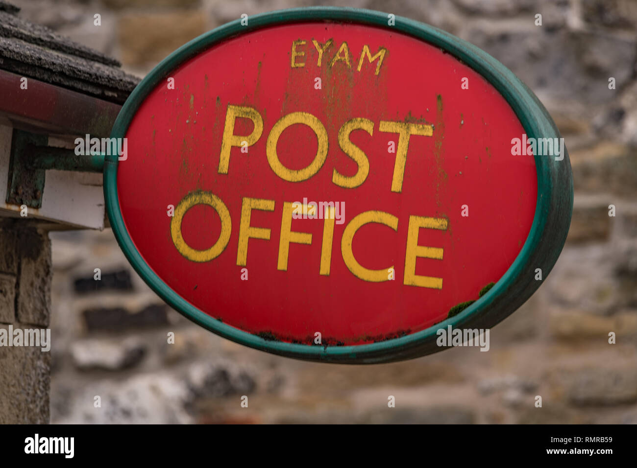 Eyam sign hi-res stock photography and images - Alamy