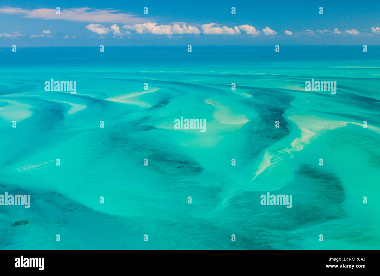 Aerial view, Eleuthera, Bahamas, America Stock Photo - Alamy
