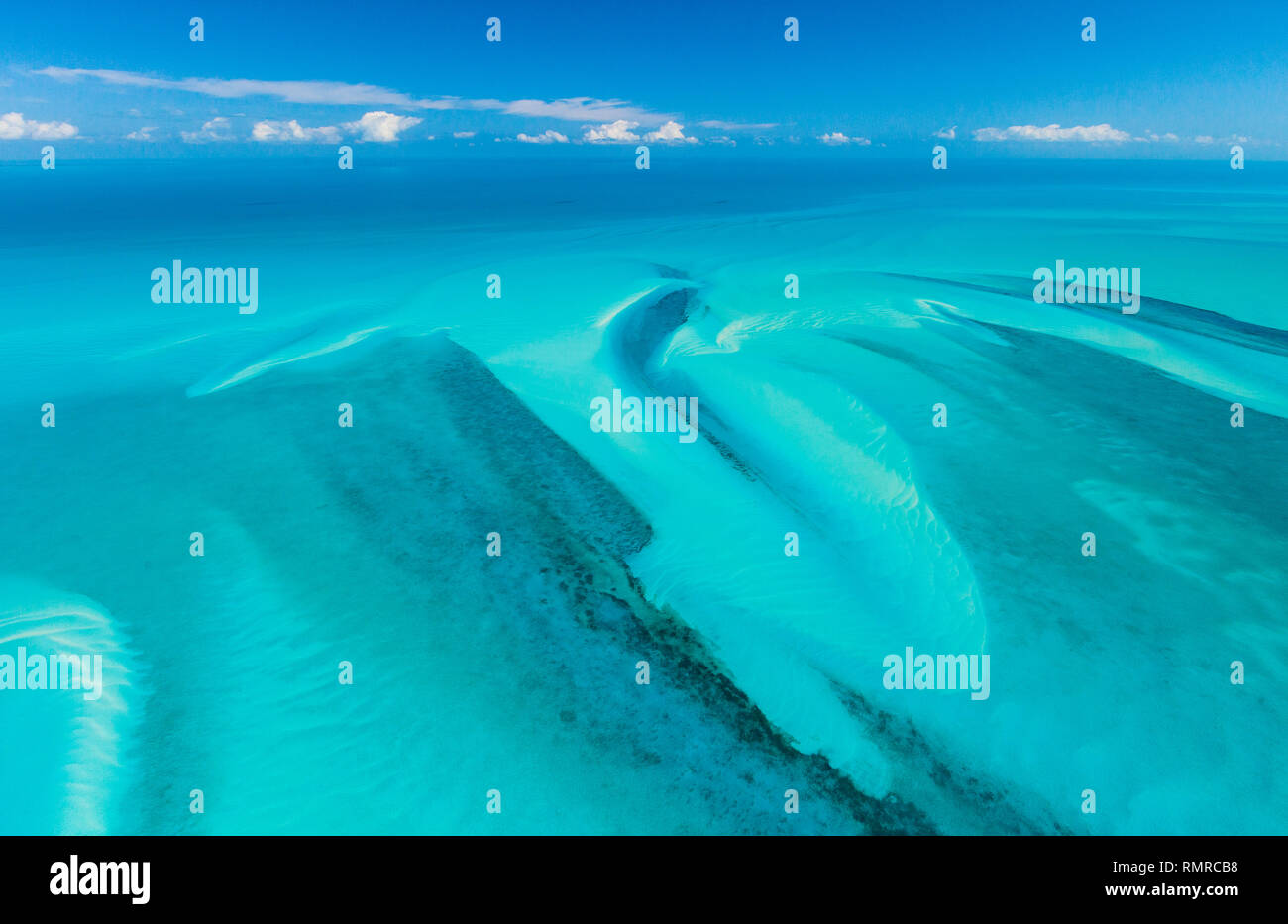 Aerial view, Eleuthera, Bahamas, America Stock Photo - Alamy