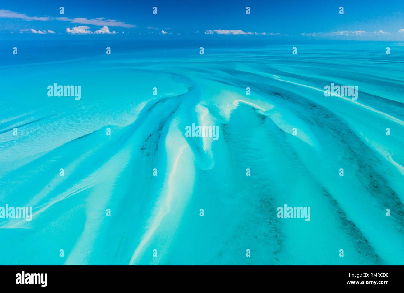 Aerial view, Eleuthera, Bahamas, America Stock Photo - Alamy