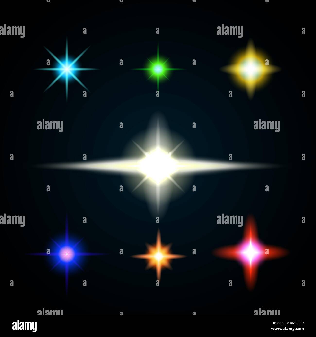 Aerial flares Stock Vector Images - Alamy