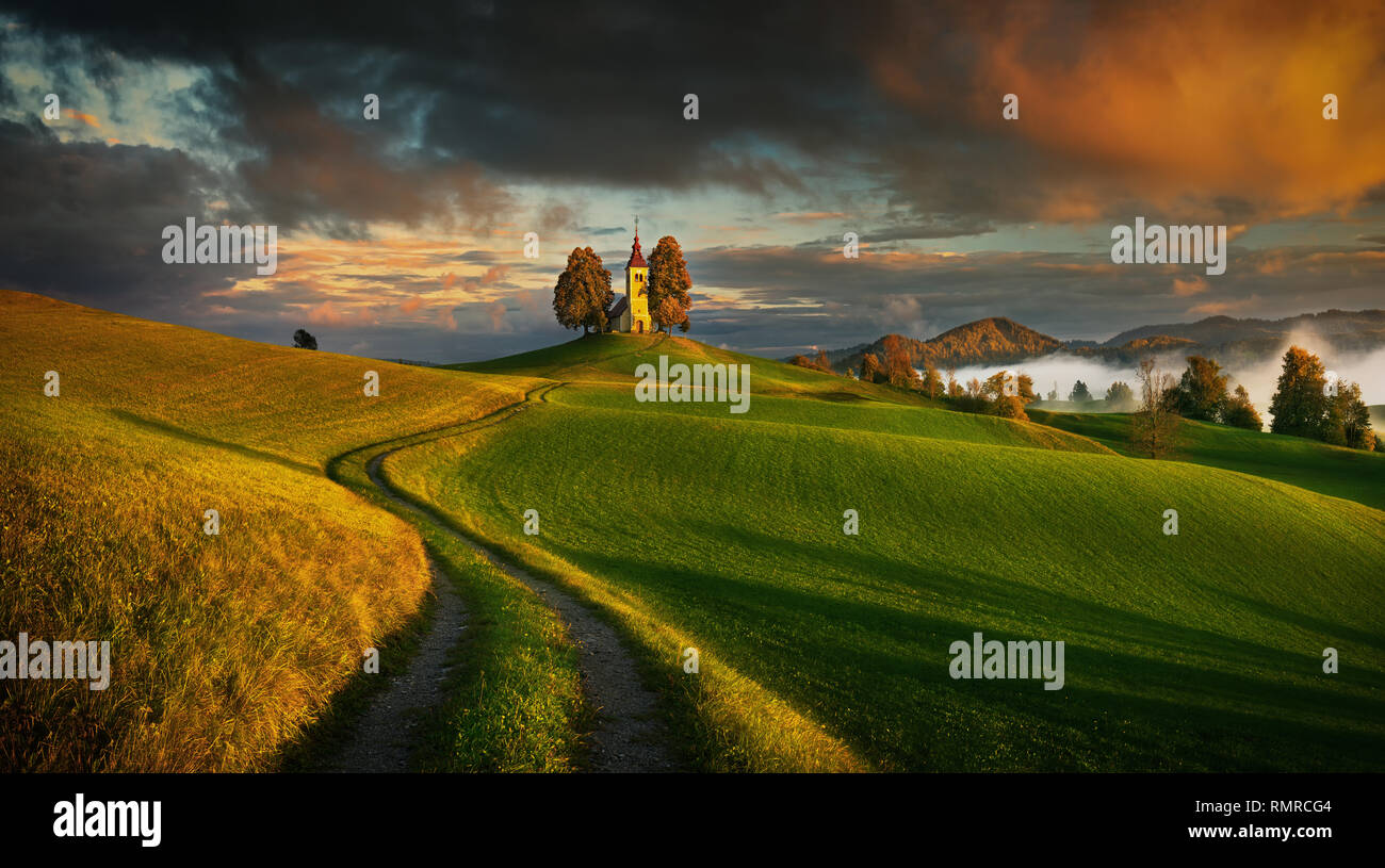 Slovenian village hi-res stock photography and images - Alamy