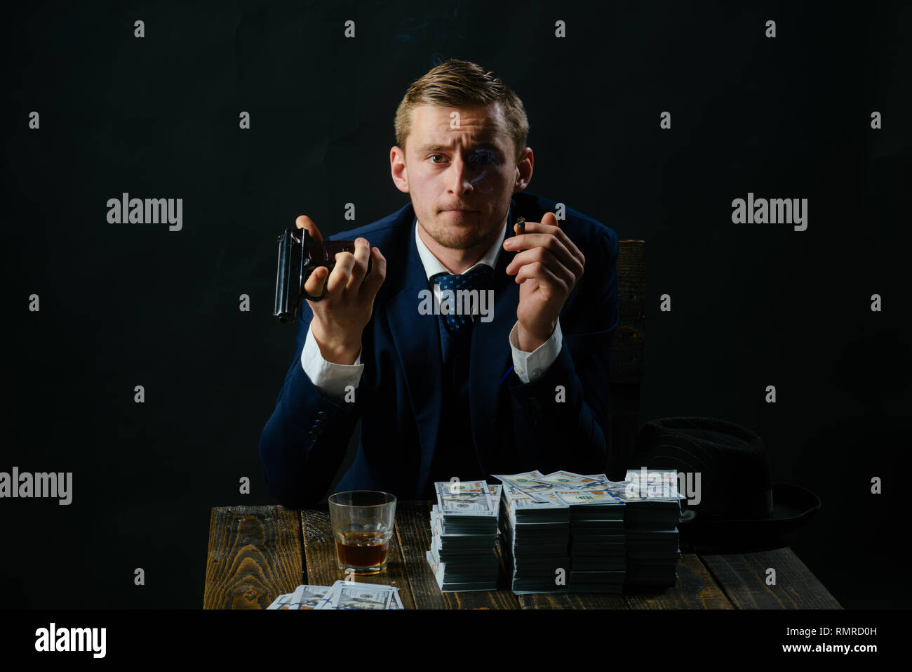 Inspector money hi-res stock photography and images - Alamy