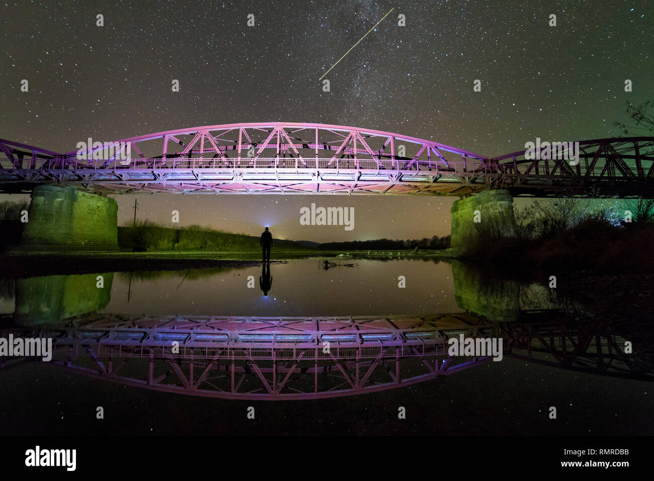 The galaxy arch bridge hi-res stock photography and images - Alamy