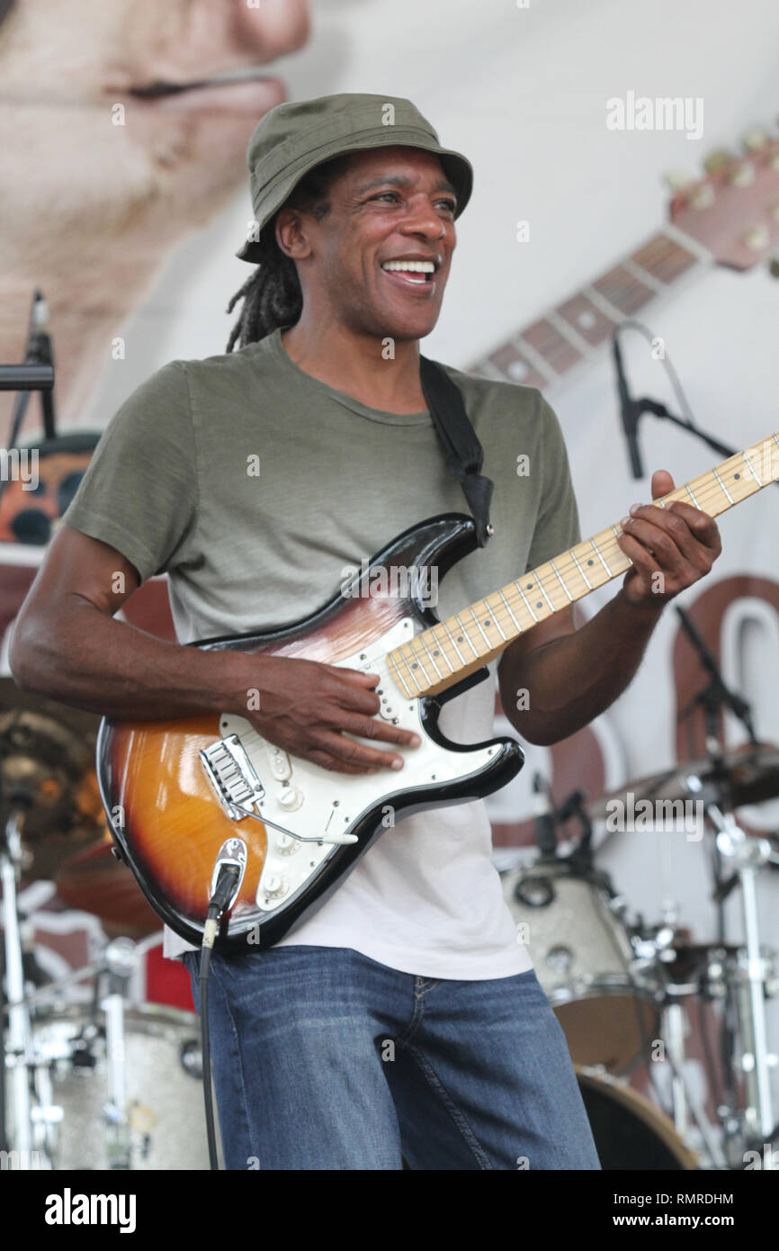 Singer, songwriter and guitarist Clarence Spady is shown performing on ...