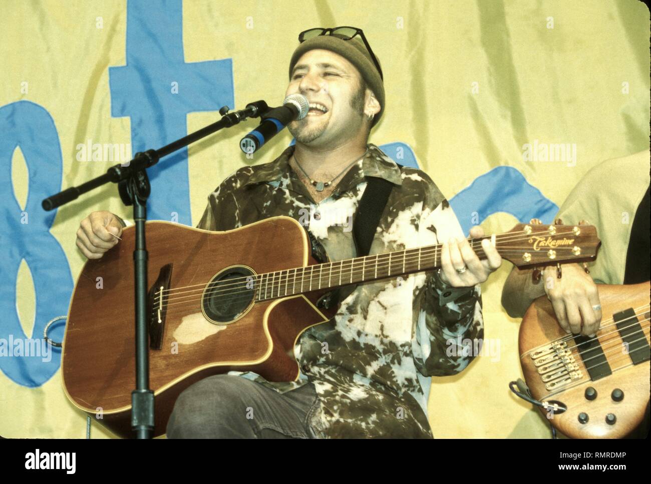 Songwriter, guitarist and lead singer Ken Block of the rock band Sister ...