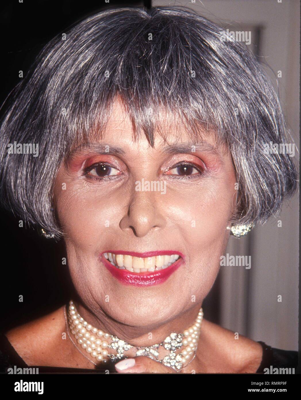 Lena Horne 1991 Photo By John Barrett/PHOTOlink Stock Photo - Alamy