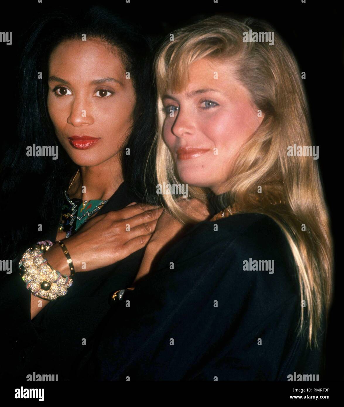 Beverly Johnson and Kim Alexis 1990 Photo By John Barrett/PHOTOlink ...