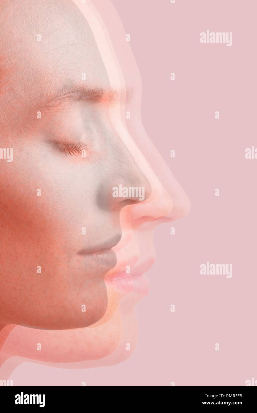 Multiple faces hi-res stock photography and images - Alamy