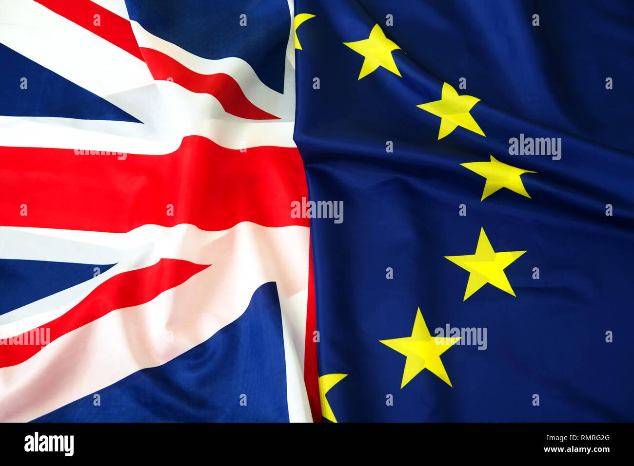 Eu and union jack flag hi-res stock photography and images - Alamy