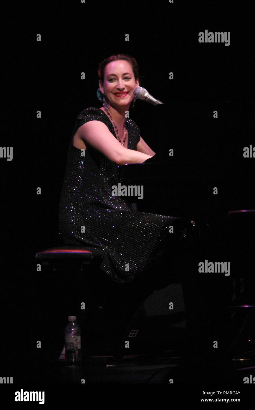 Singer, songwriter and producer Rachael Sage is shown performing on ...