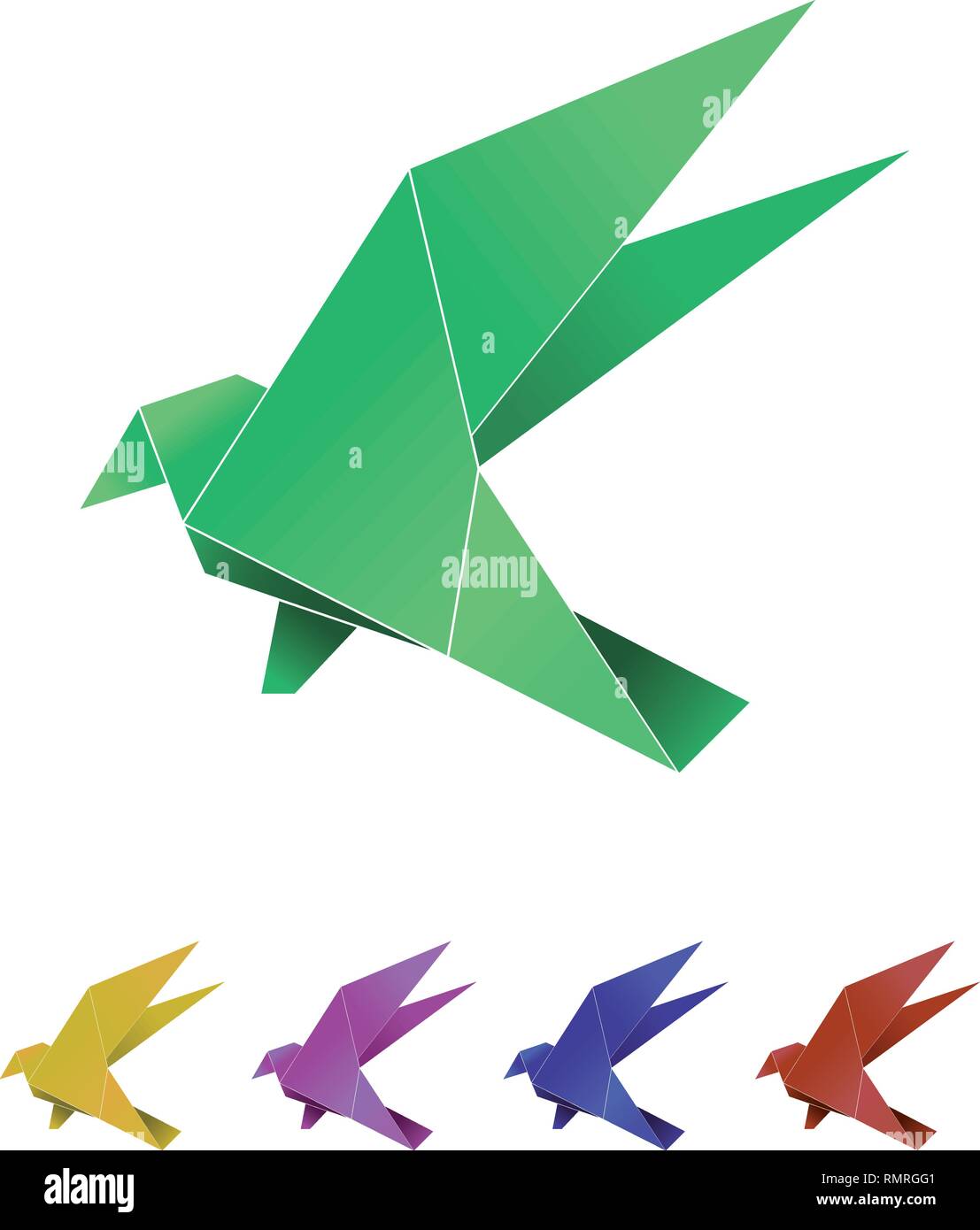 Origami Vector Vectors High Resolution Stock Photography and Images - Alamy
