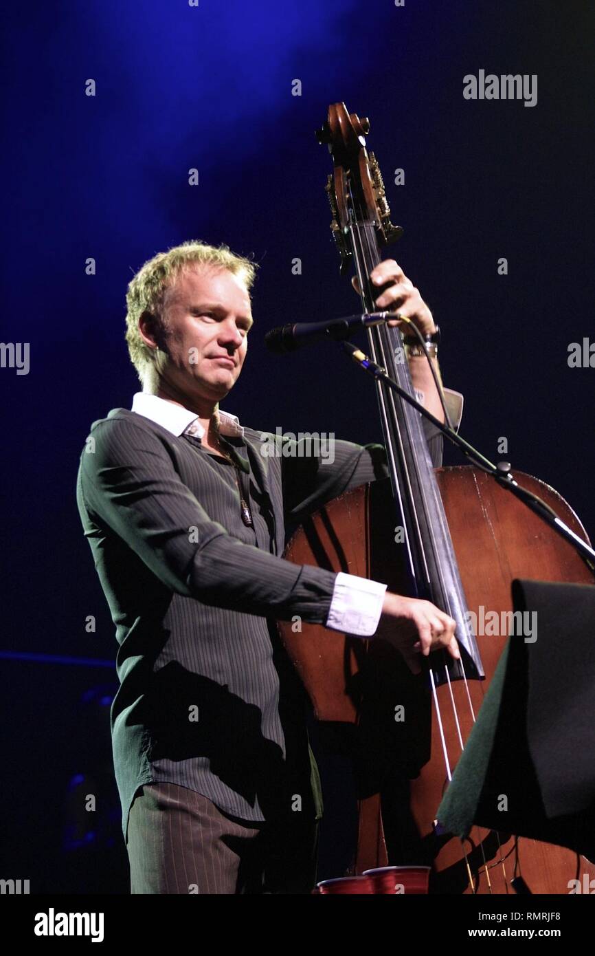 Musician Gordon Sumner, almost universally known by his stage name ...