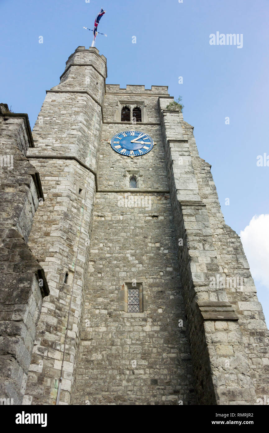 Church clock tower maidstone hi-res stock photography and images - Alamy
