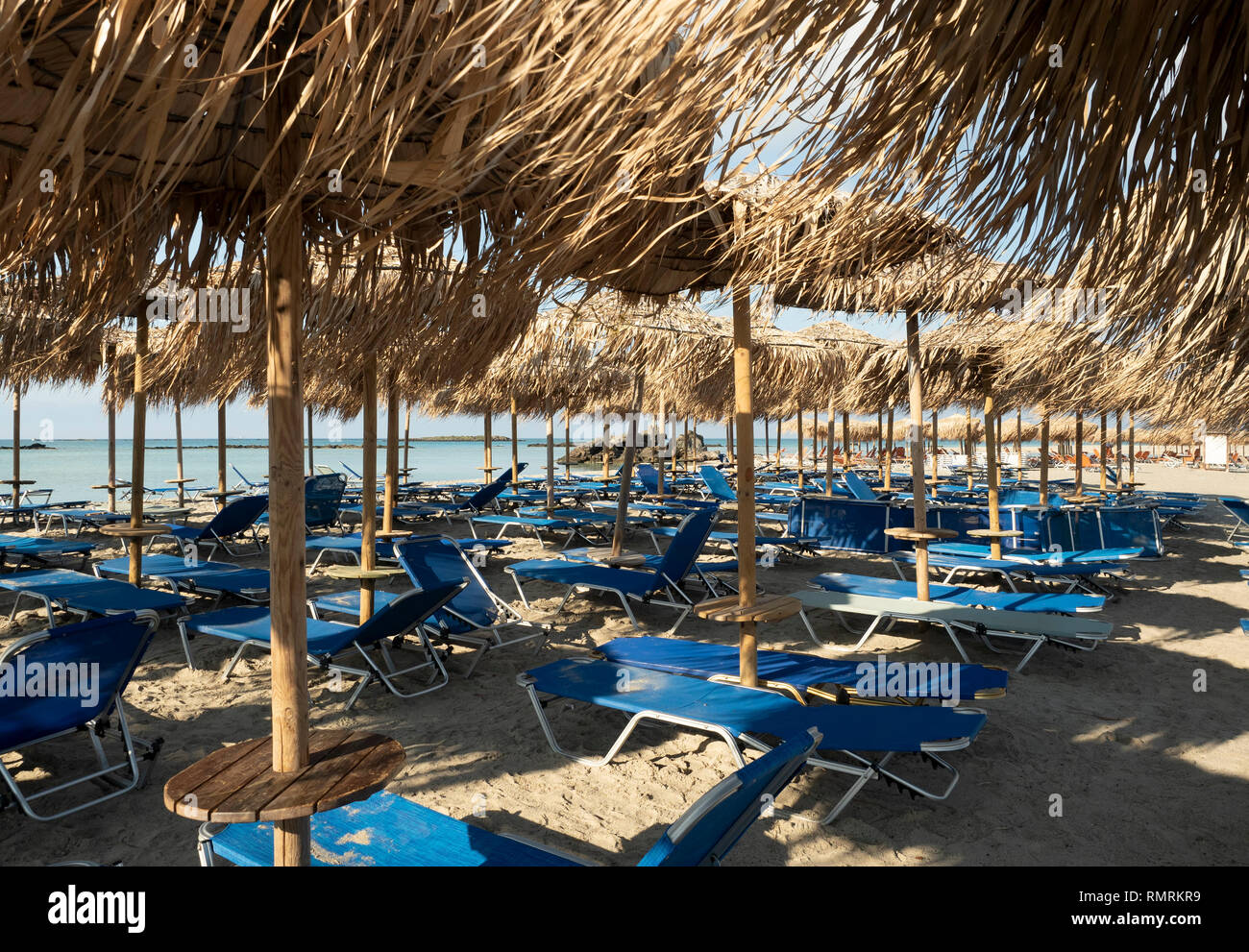 Crete greece elafonisi beach nobody hi-res stock photography and images ...