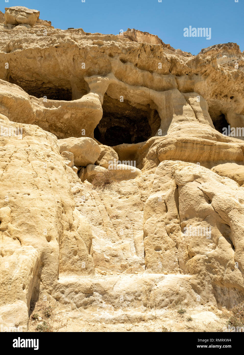 Crete iconic caves hi-res stock photography and images - Alamy