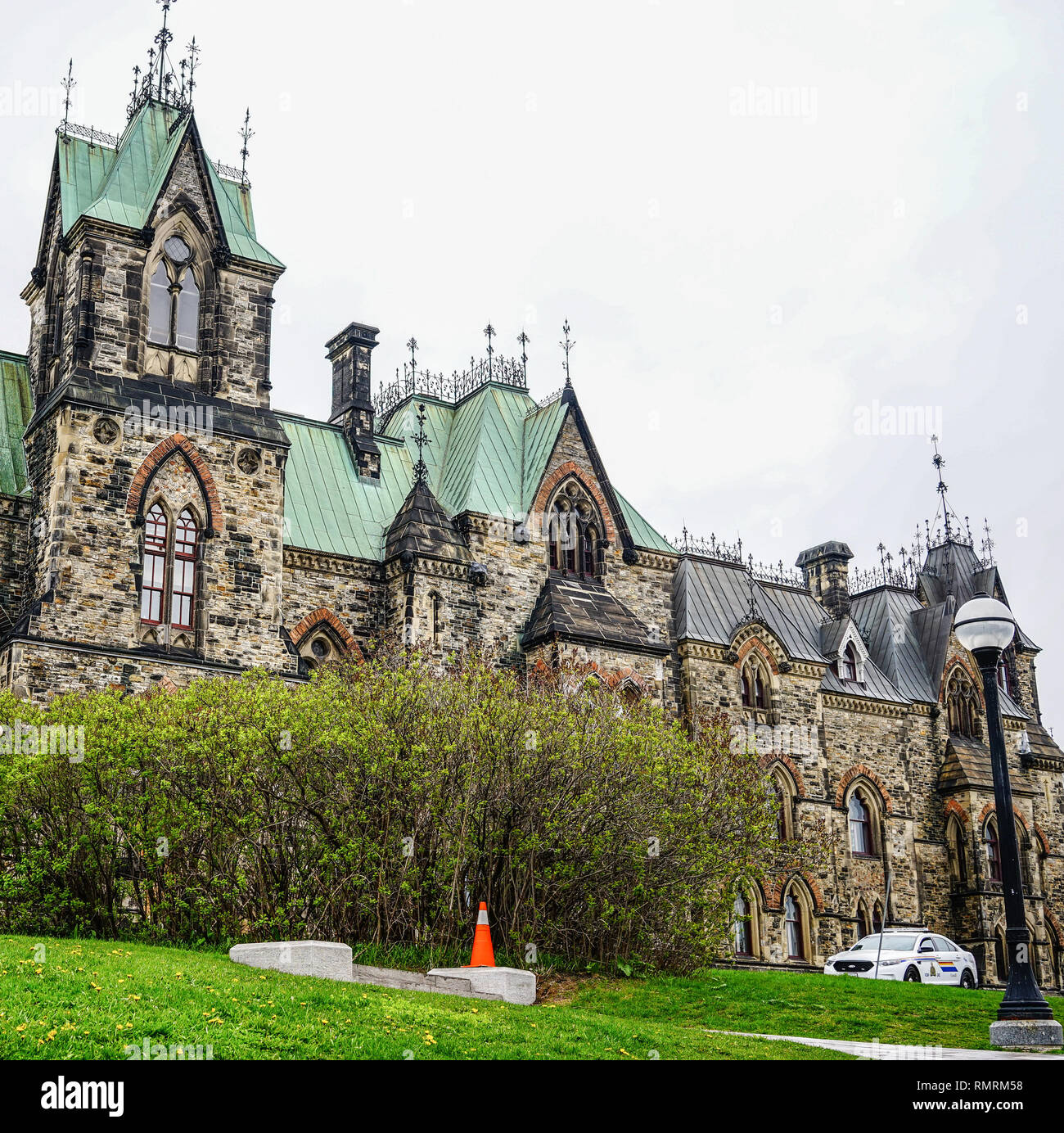 Ottawa, Canada - May 14, 2017. View of Parliament Buildings. The ...
