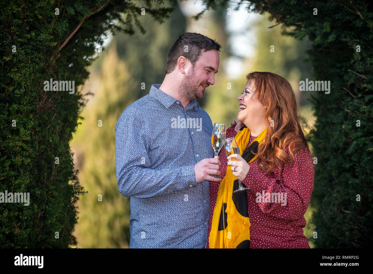 Andrew Symes and Natalie Metcalf who won £1M on the EuroMillions draw ...