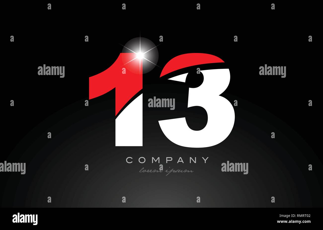 White color number hi-res stock photography and images - Alamy