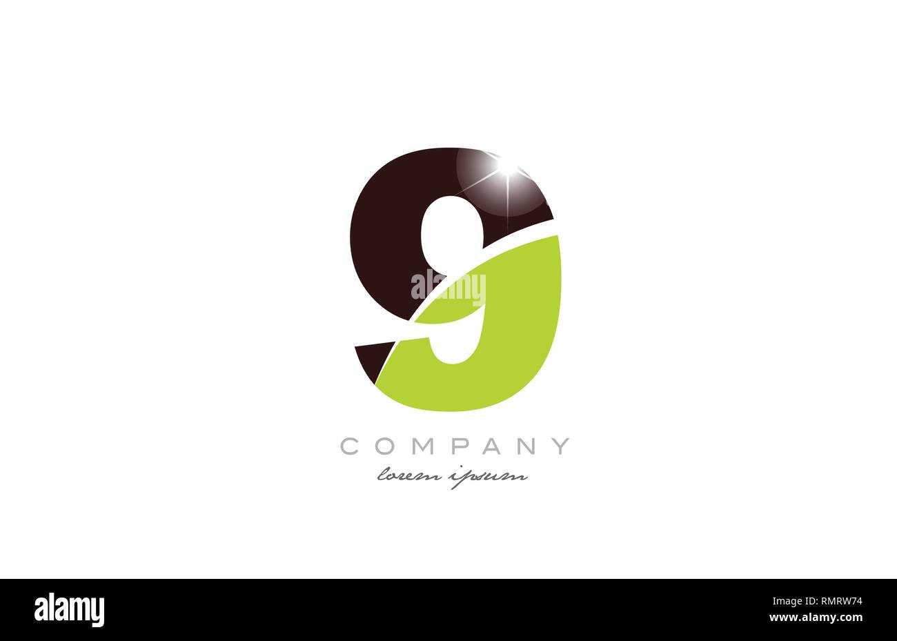 Number 9 logo Cut Out Stock Images & Pictures - Alamy