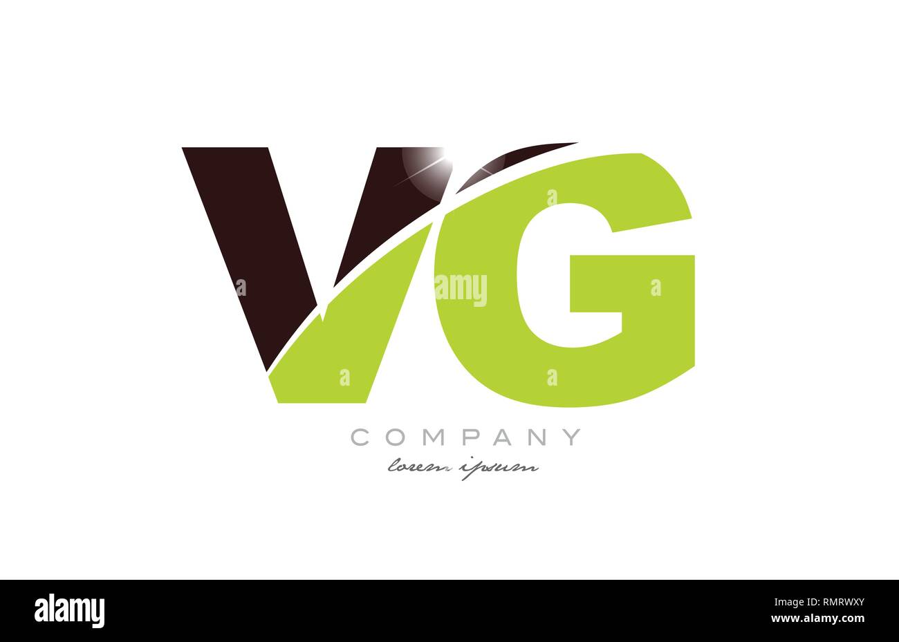 Vg logo design hi-res stock photography and images - Alamy