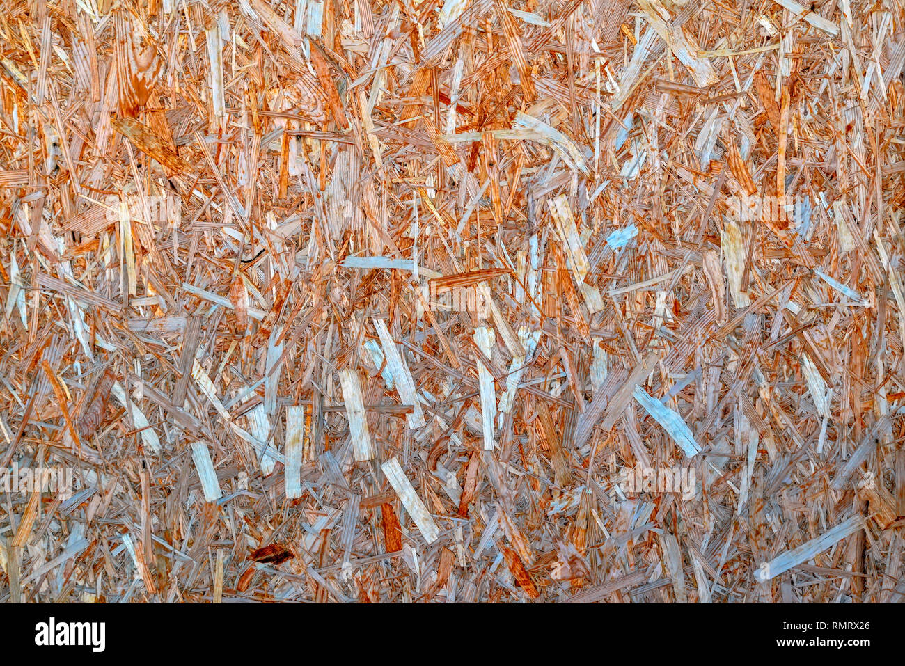 surface texture of oriented strand board (OSB), Wood board made from ...