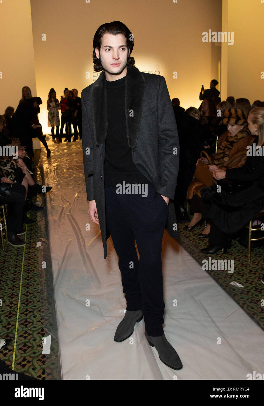 Peter Brant Jr. attends Dennis Basso Fall/Winter collection runway ...