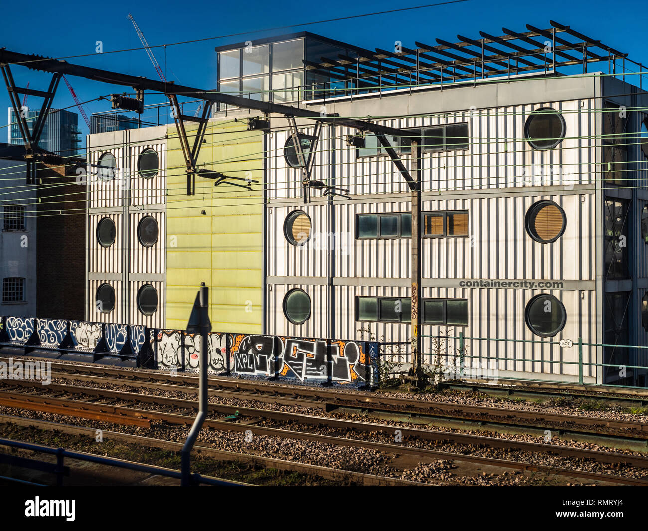 London containercity hi-res stock photography and images - Alamy