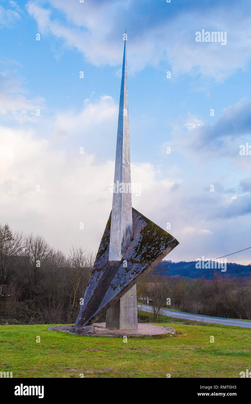 Moslavina monument hi-res stock photography and images - Alamy