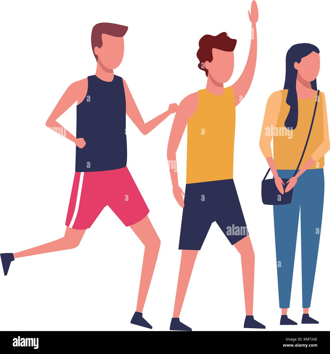 faceless group people Stock Vector Image & Art - Alamy