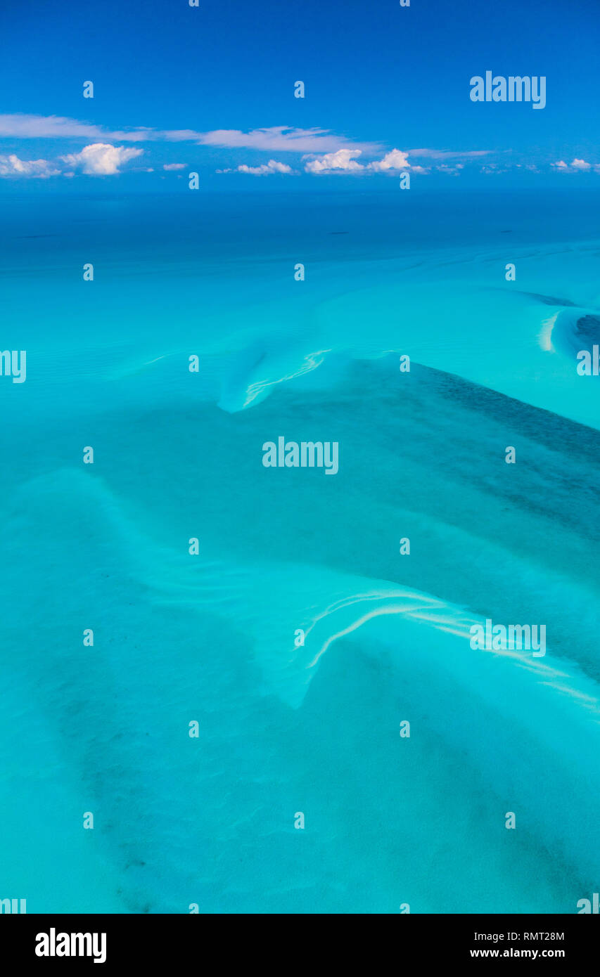 Aerial view, Eleuthera, Bahamas, America Stock Photo - Alamy