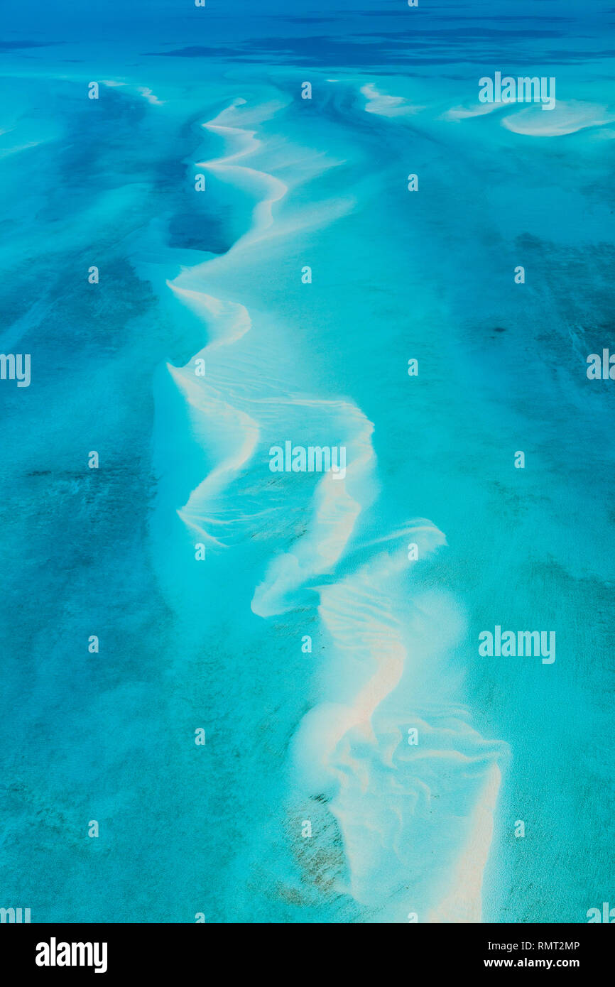 Aerial view, Eleuthera, Bahamas, America Stock Photo - Alamy