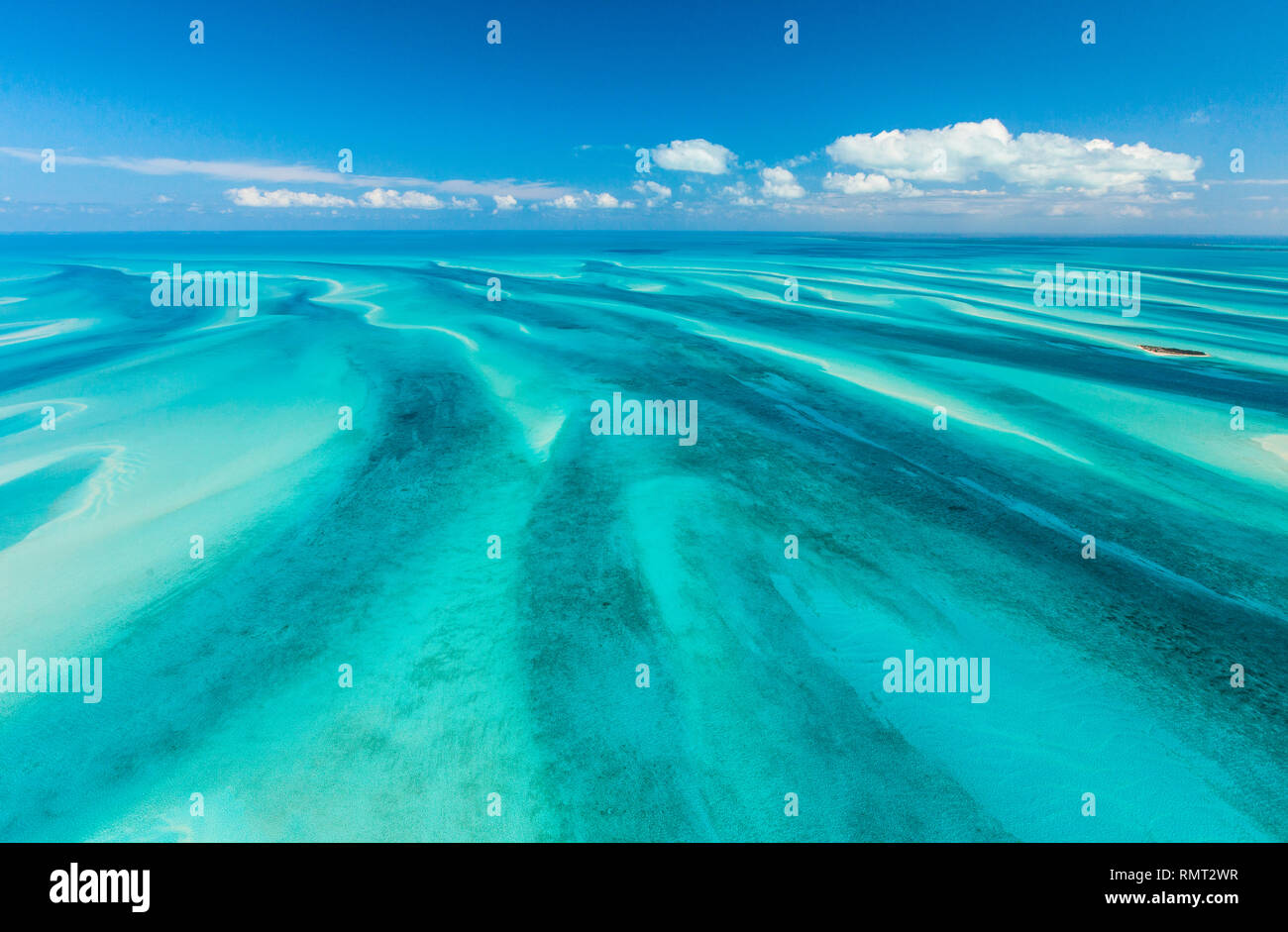 Aerial view, Eleuthera, Bahamas, America Stock Photo - Alamy