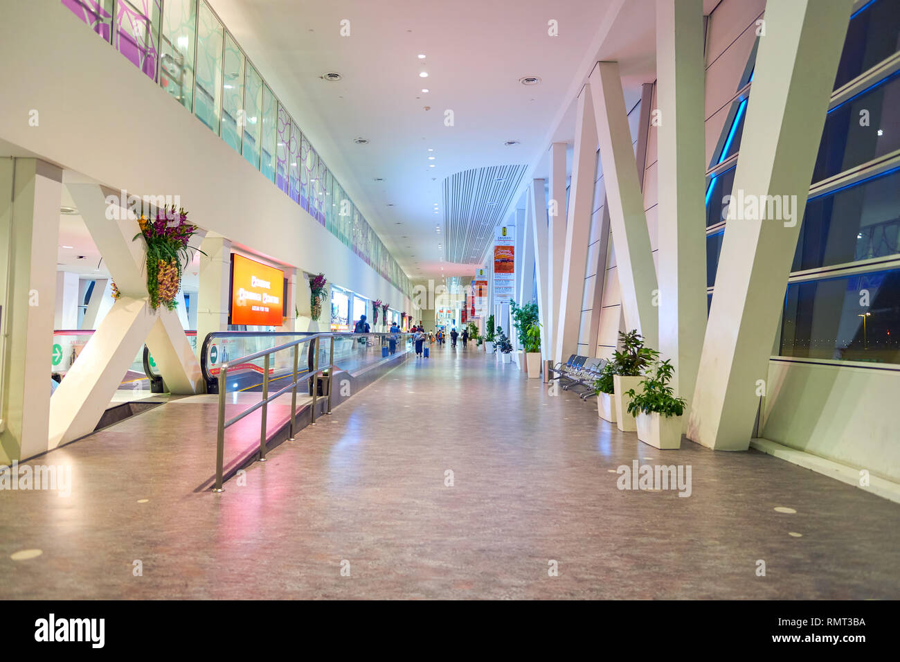 KUALA LUMPUR, MALAYSIA - CIRCA MAY, 2016: inside of Kuala Lumpur ...