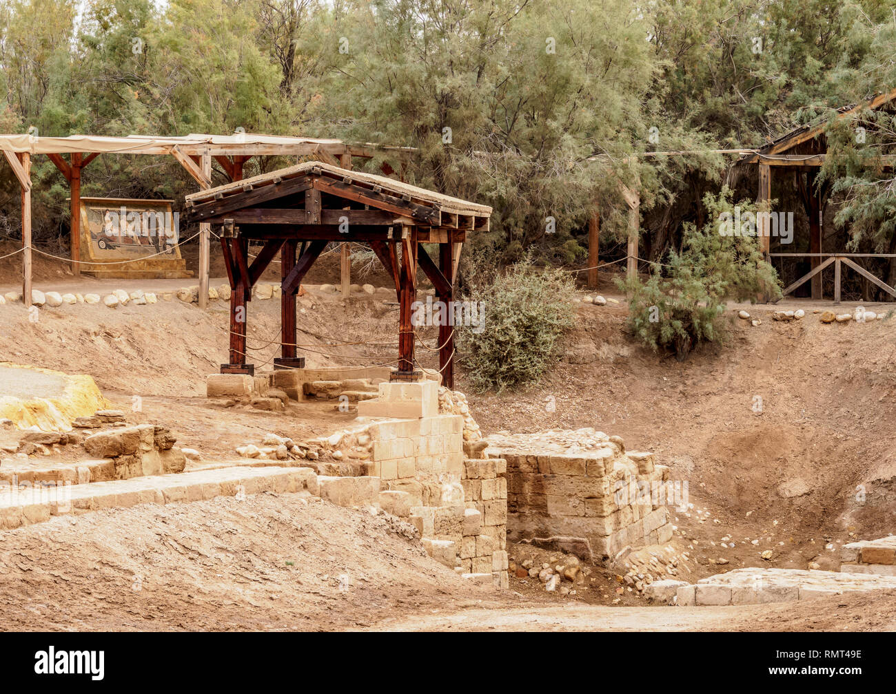 Baptism Site Bethany Beyond the Jordan, Al-Maghtas, Balqa Governorate ...
