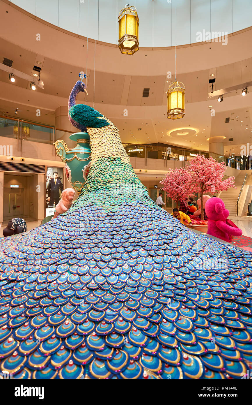 HONG KONG - CIRCA JANUARY, 2016: inside of Elements shopping mall ...