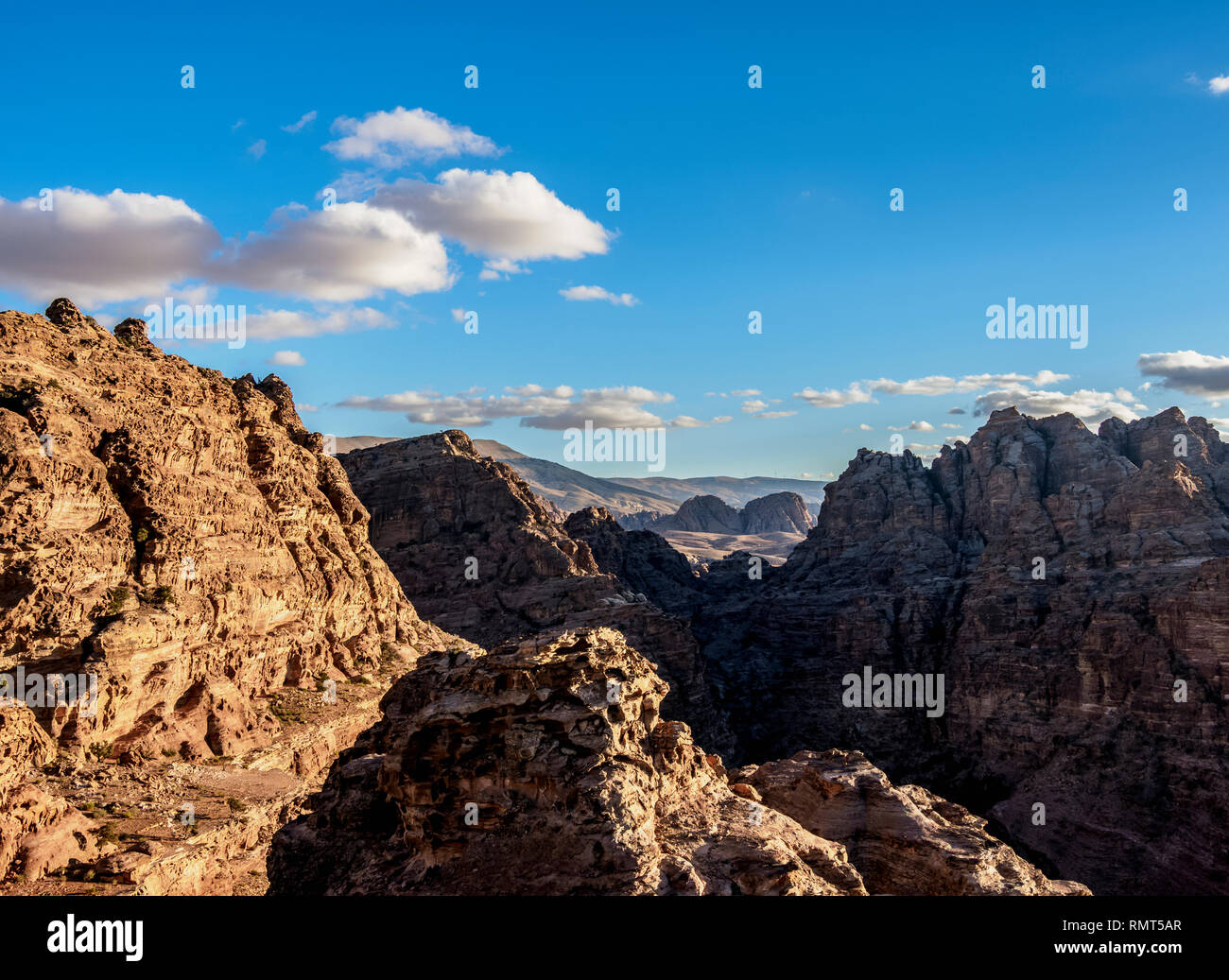 Landscape of Petra, Ma'an Governorate, Jordan Stock Photo - Alamy