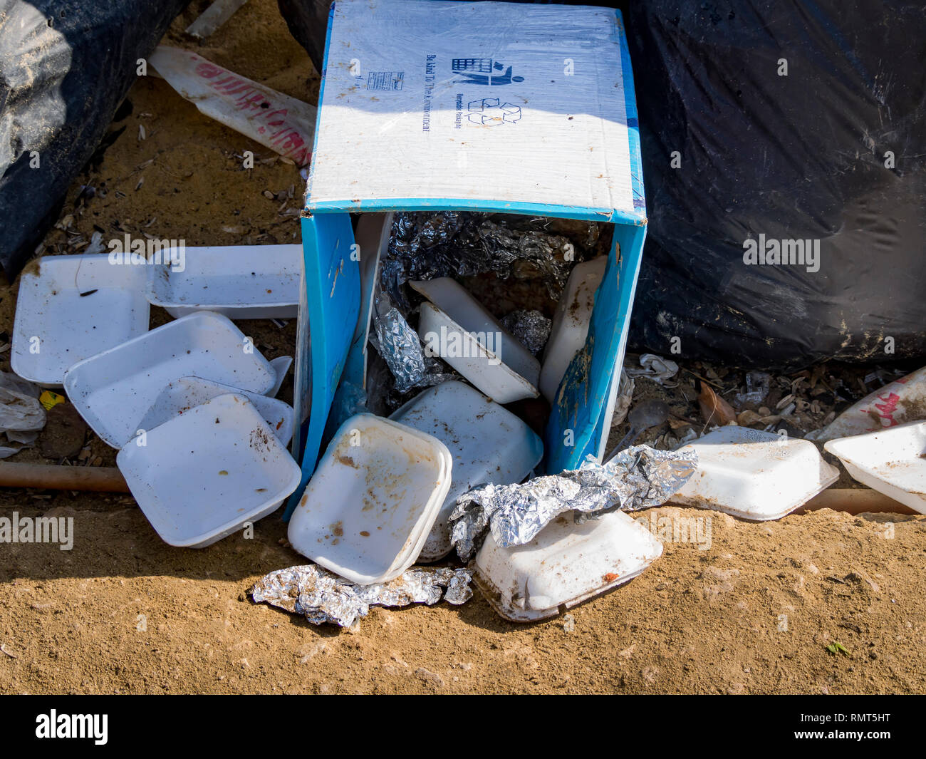Urban takeaway pollution hi-res stock photography and images - Alamy