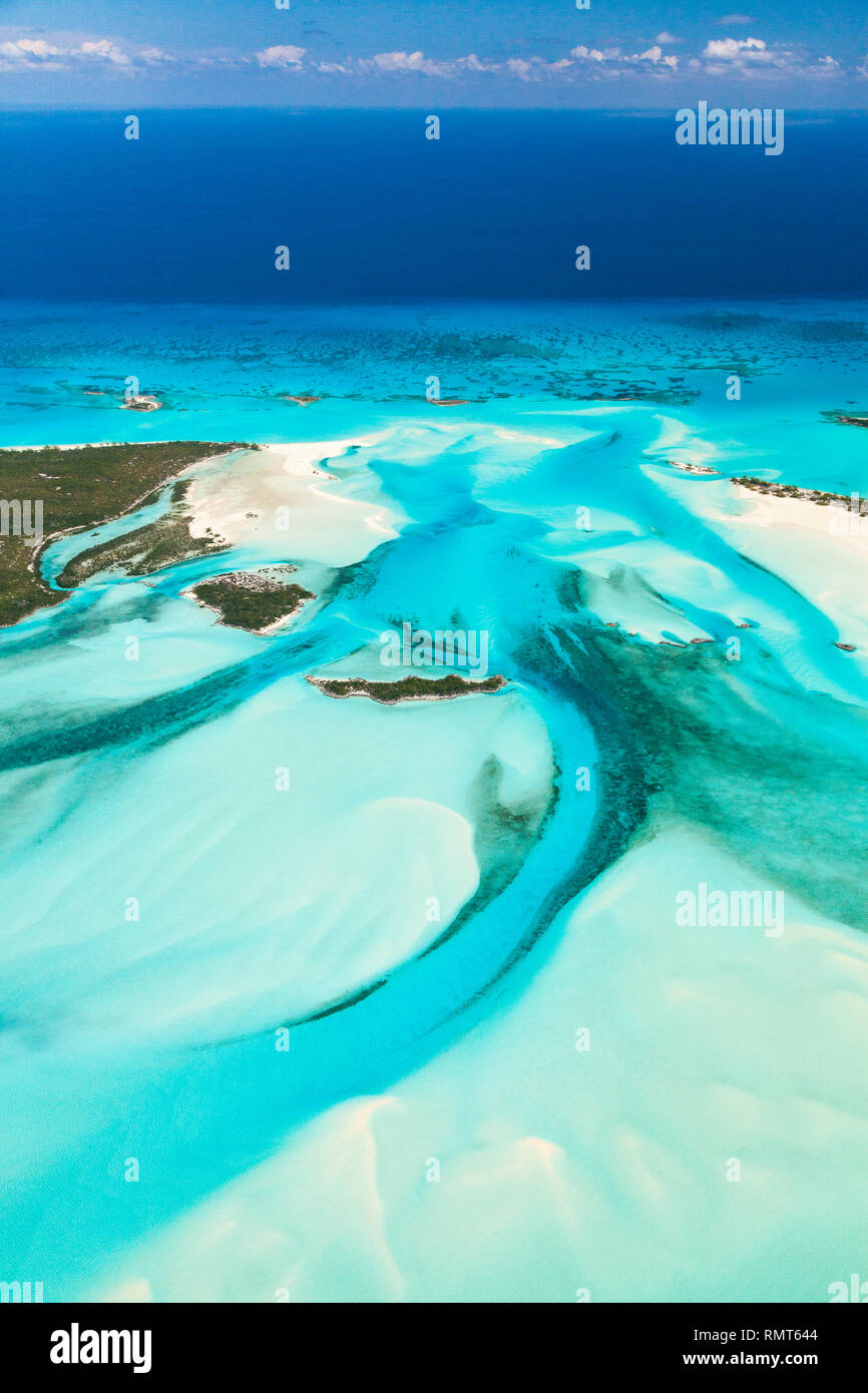 Exuma bahamas aerial hi-res stock photography and images - Alamy