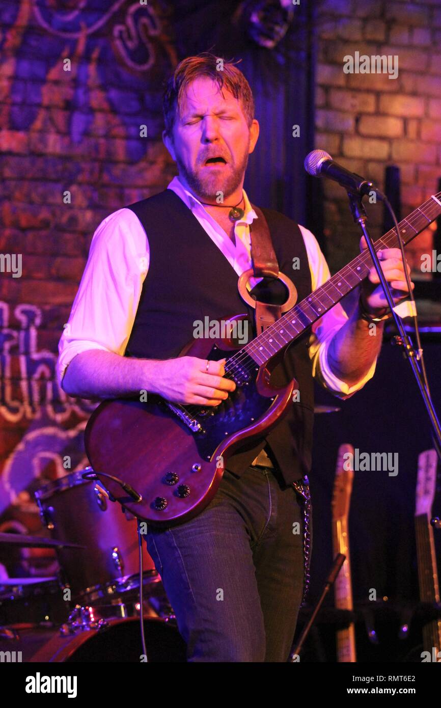 Singer, songwriter and guitarist Devon Allman is shown performing on ...