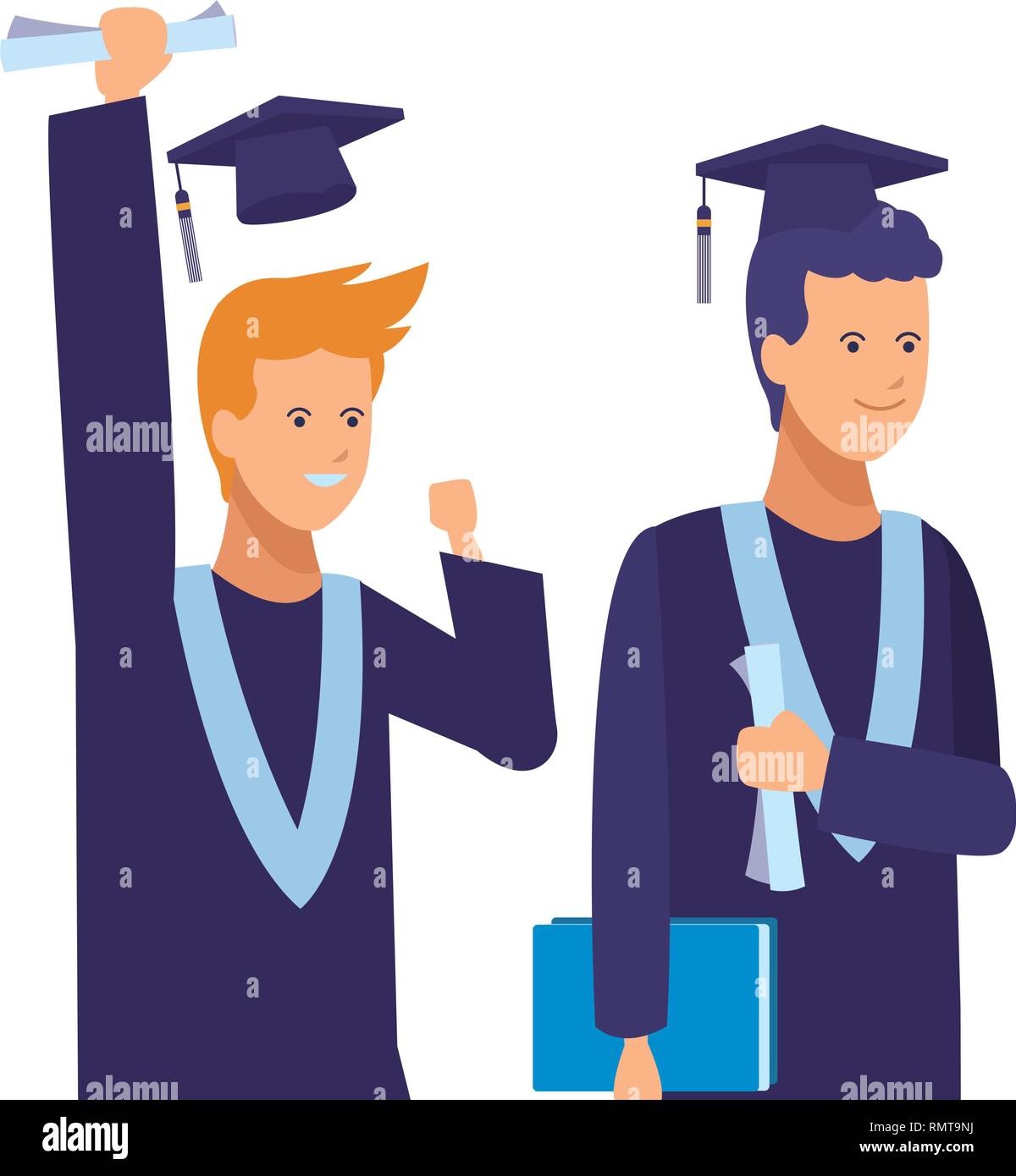 Students graduation ceremony Stock Vector Image & Art - Alamy