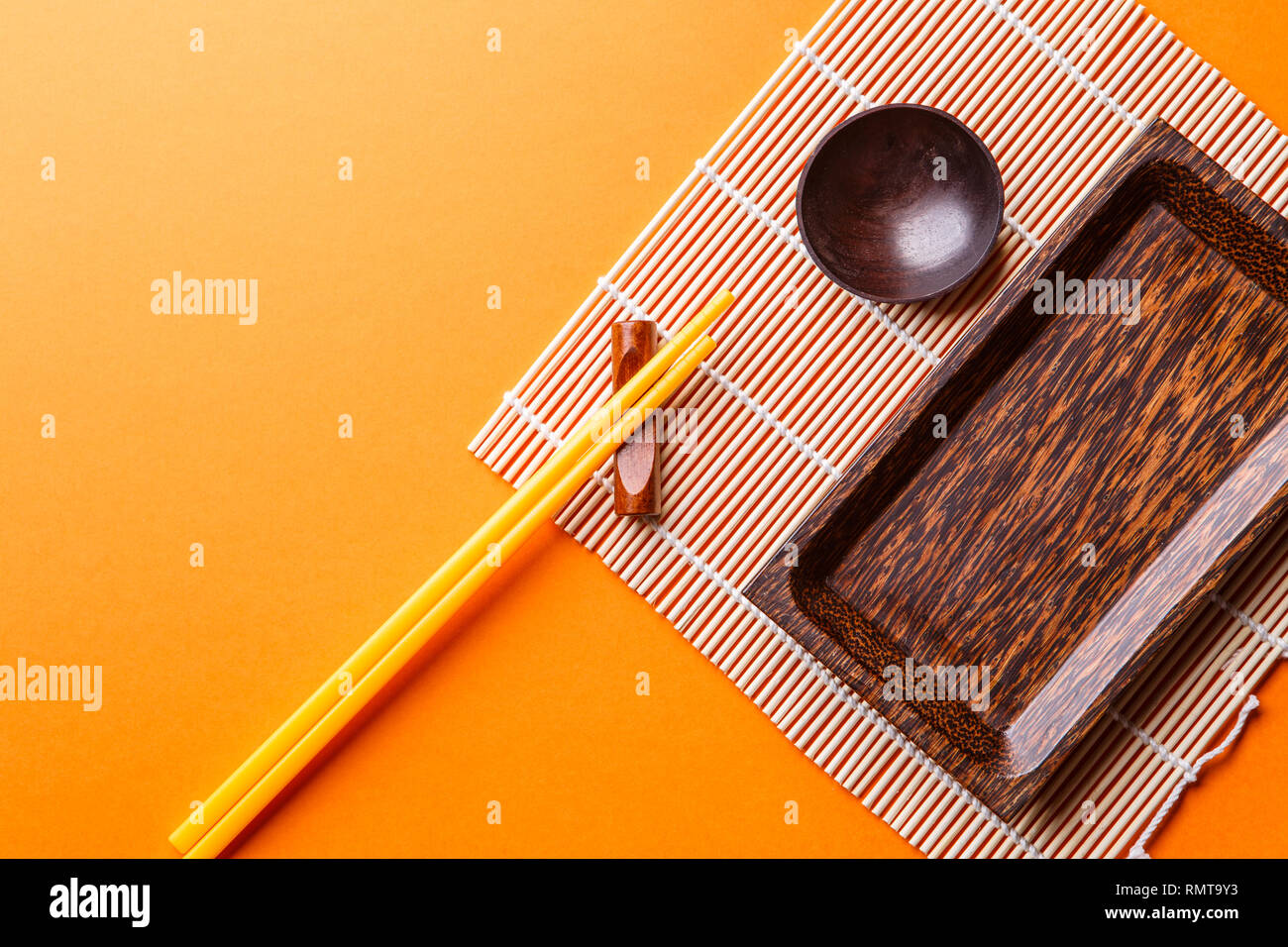 Photo of Chinese sticks, bowl Stock Photo - Alamy