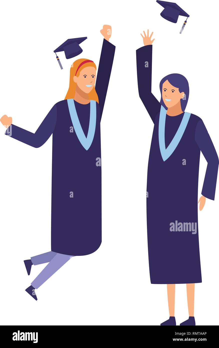 Students graduation ceremony Stock Vector Image & Art - Alamy