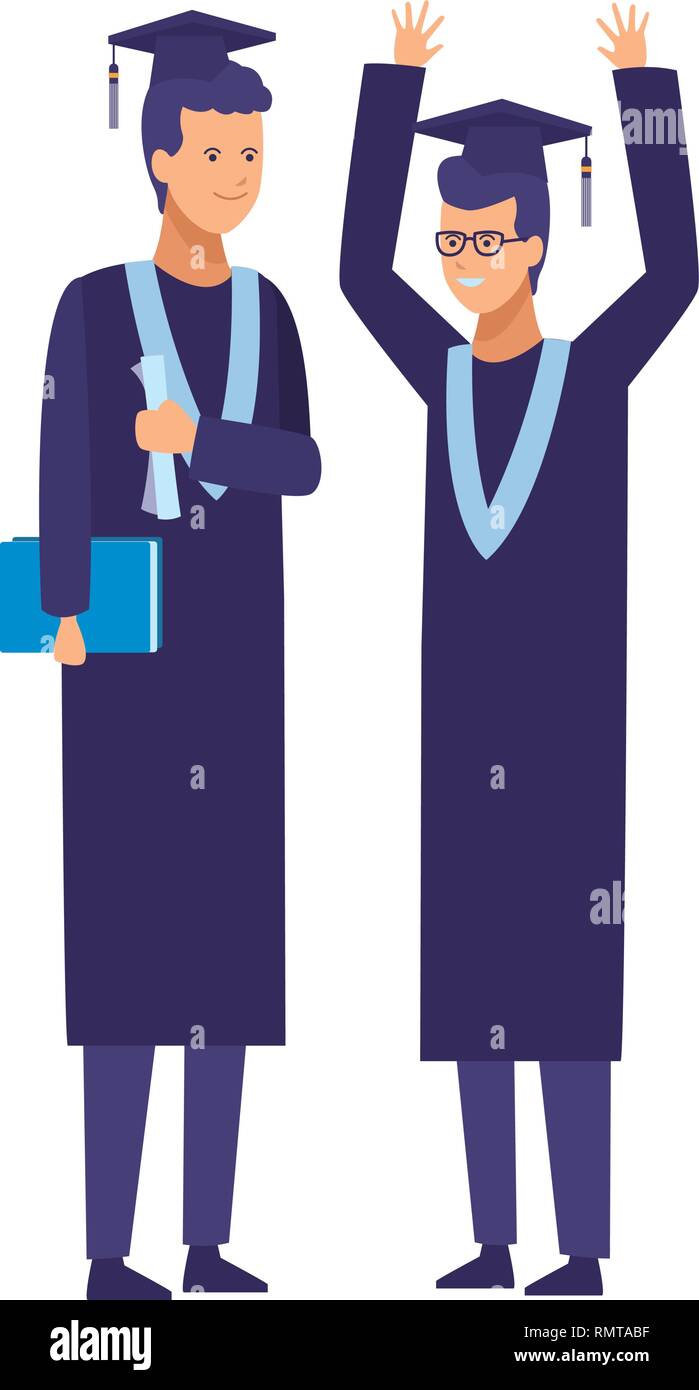 Students graduation ceremony Stock Vector Image & Art - Alamy